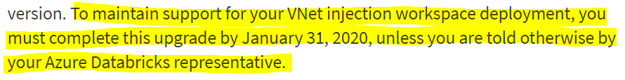 Azure Databricks Deployment And Error Subnetmissingrequireddelegation Vnet Injection Problem